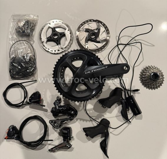 Shimano Ultegra R8050 Di2 avec pédalier - SHIMANO - 46400 - Troc Vélo