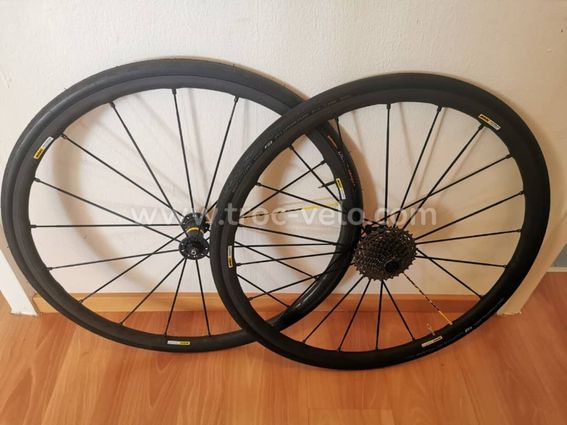 Roues Mavic Ksyrium Pro Exalith Shimano 9/10/11 vitesses - SHIMANO ...