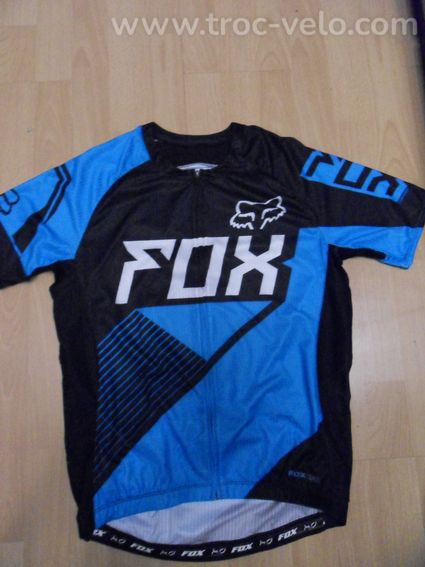 FOX MAILLOT MANCHES COURTES VTT GRAVEL TAILLE M/L - FOX - 92400 - Troc Vélo