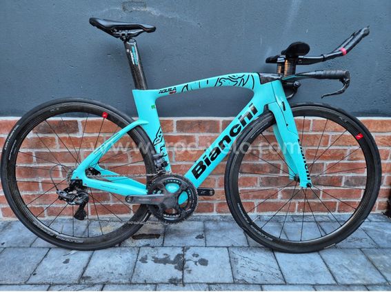 Bianchi Aquila s/m CLM / Contre la Montre / Chrono en dépôt à Culture vélo Amiens - AUTRE ...