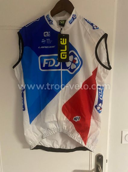 gilet sans manche FDJ - ALE - 60550 - Troc Vélo