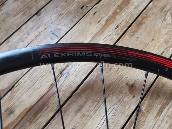 Roues profilées AlexRims ATD490 (ROAD / RACING / CYCLOCROSS), Shimano ...