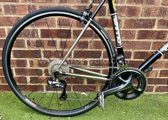 Vélo de route Moda Issimo Di2 52 cm (cadre acier 931 Reynolds ...