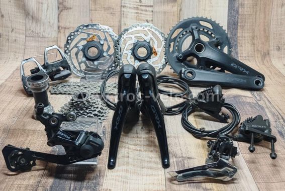 Groupe Shimano Grx 810 2x11 vitesses - SHIMANO - 67800 - Troc Vélo