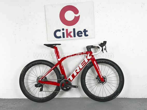 Vélo de route Trek Madone SLR Sram Force AXS Taille 52 / Roues Bontrager Aeolus Pro S - AUTRE ...