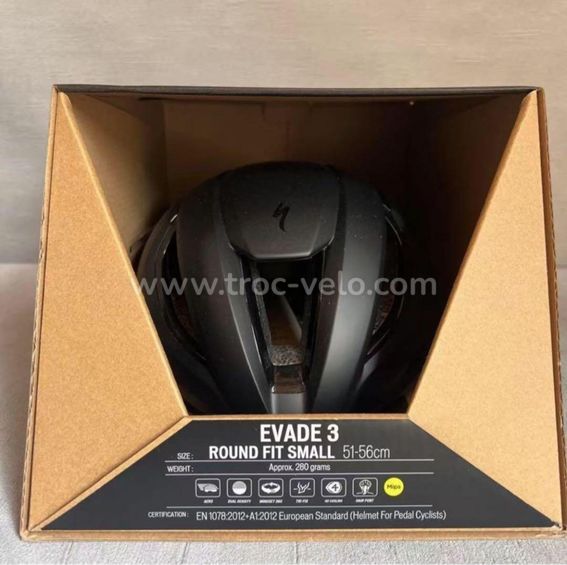 Casque de vélo de route Specialized S-Works Evade 3 Aero Noir ...